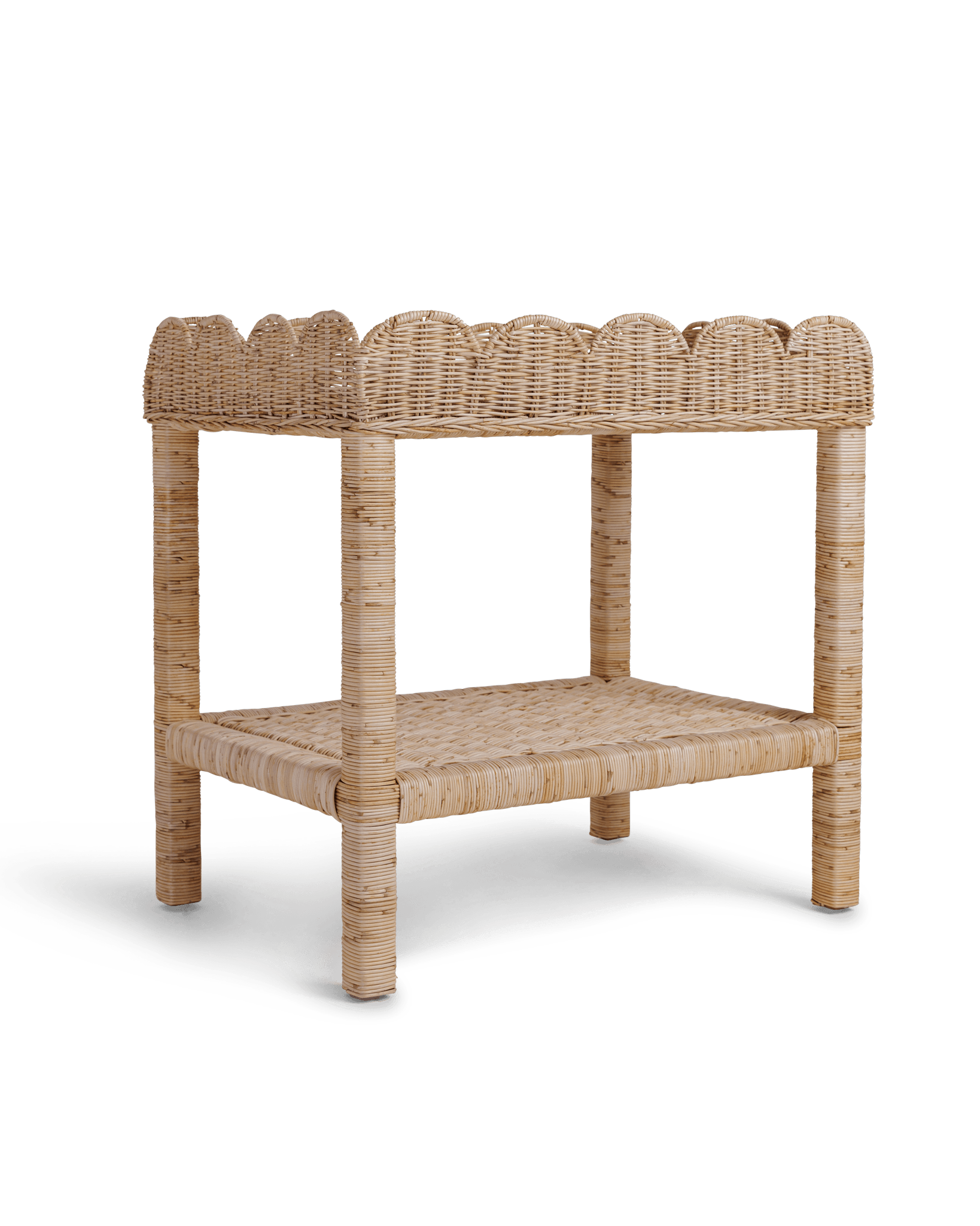 Scallop Side Table | Zaara's Market